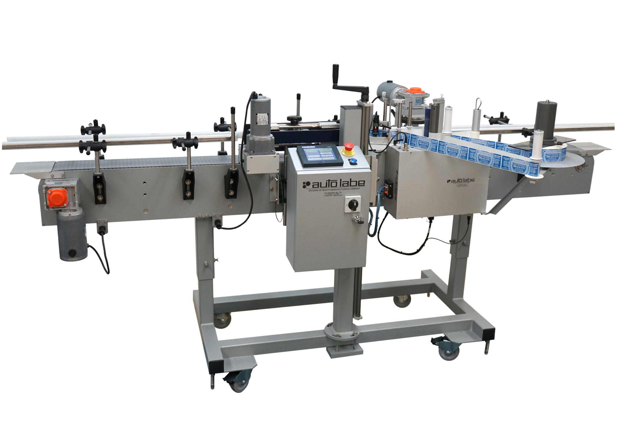 Auto Labe - 620 Automatic Labling System - Single Side Round Product ...